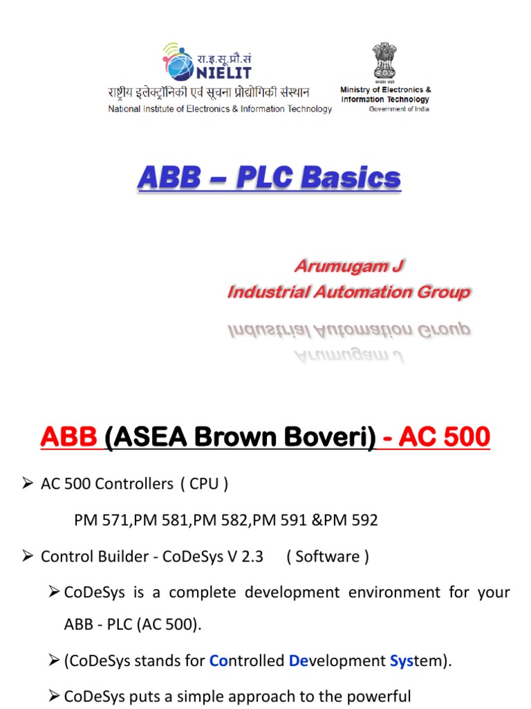 02 PLC - ABB Basics | PDF | Data Type | Integer (Computer Science)