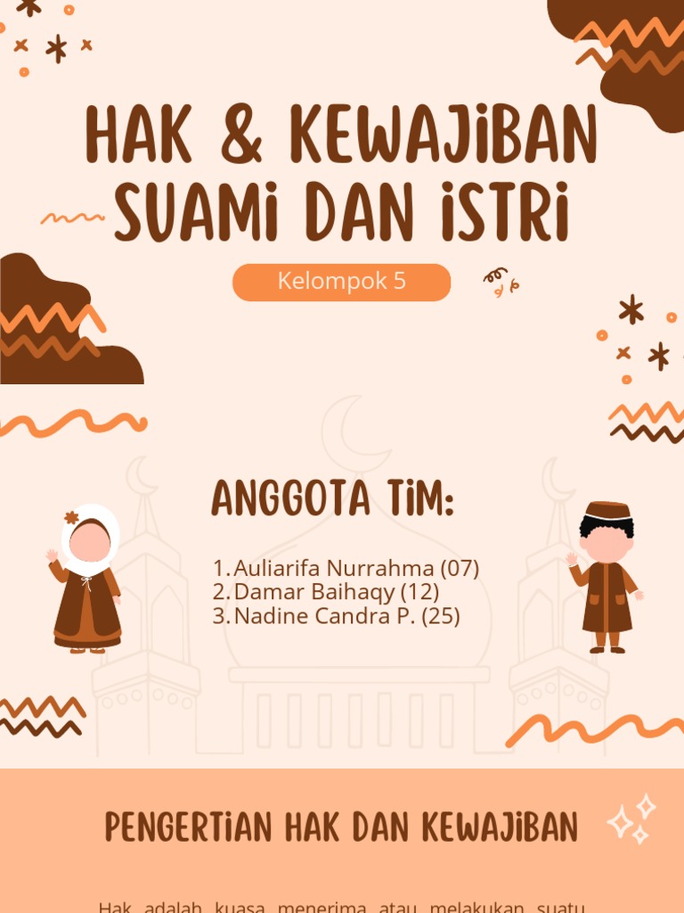 Hak dan Kewajiban Suami Istri dalam Islam | PDF