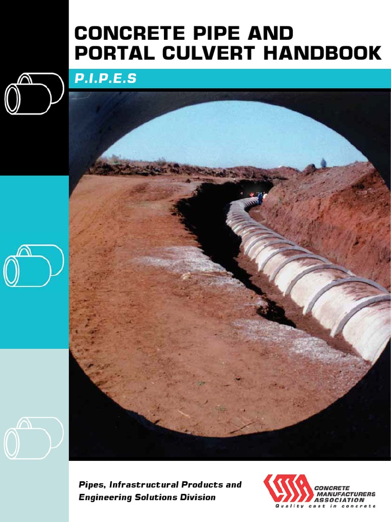 Cma Concrete Pipe and Portal Culvert Handbook 2016 03 PDF | PDF | Applied And Interdisciplinary ...