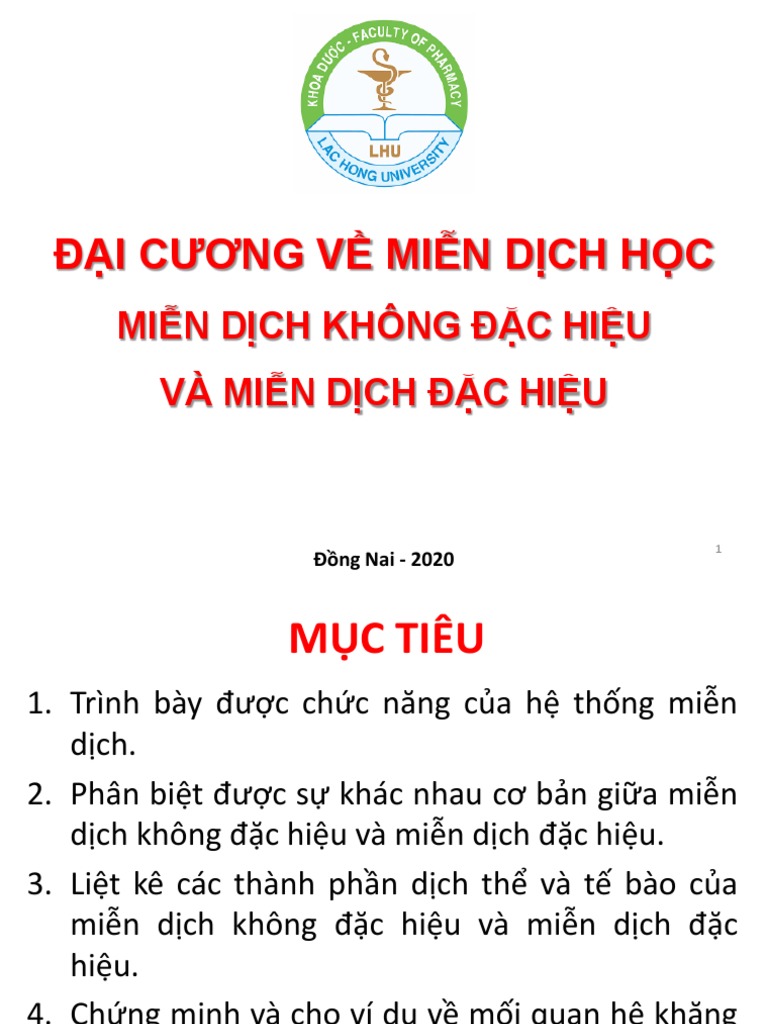 Đại Cương Về Miễn Dịch Học | PDF