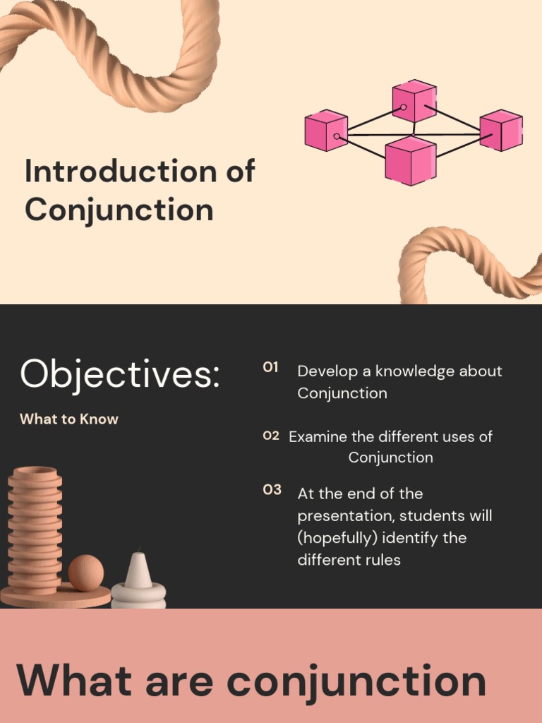 Introduction of Conjunction | PDF | Sentence (Linguistics) | Linguistic Typology
