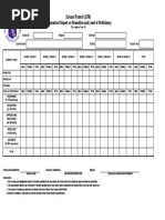 Modified School Form 5 - Report On Promotion Level of Proficiency | PDF ...