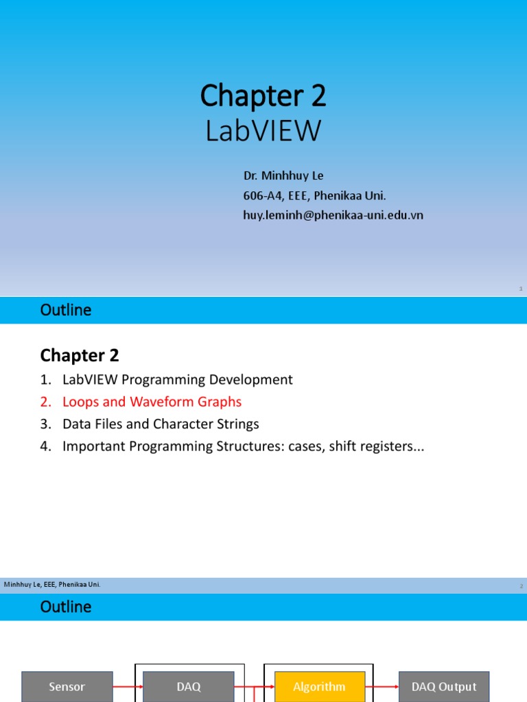 Chapter 3 - 2 | PDF | Control Flow | Data Acquisition