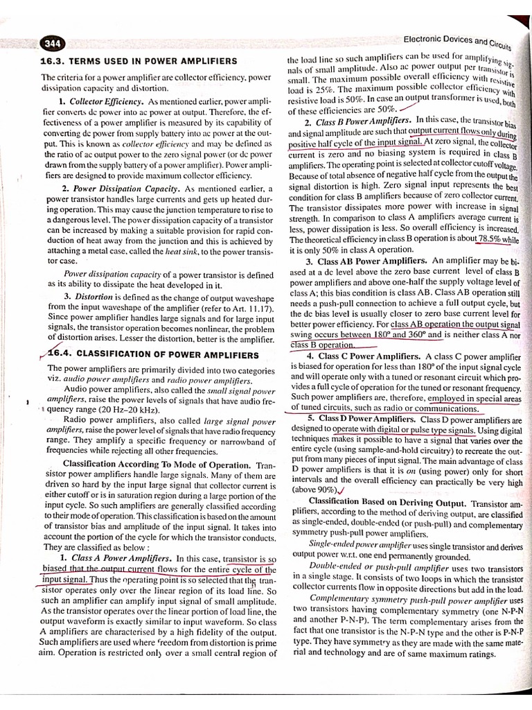 Power Amplifier Note | PDF