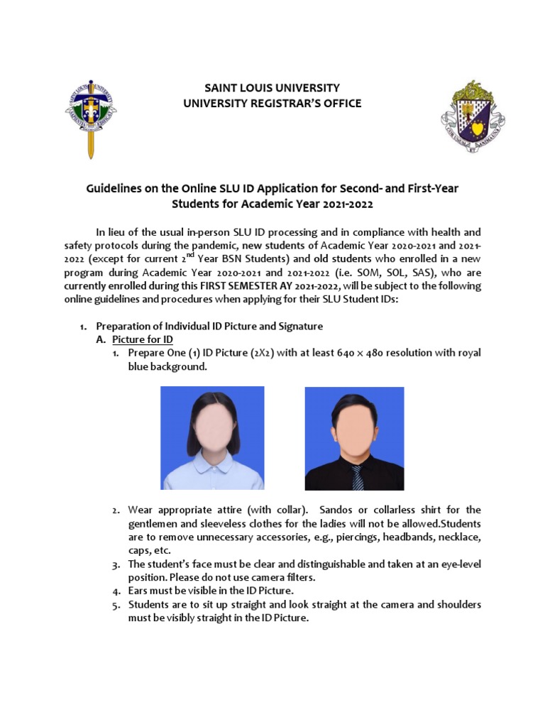 SLU ID Application Edited 92721 2 30 PM | PDF | Business