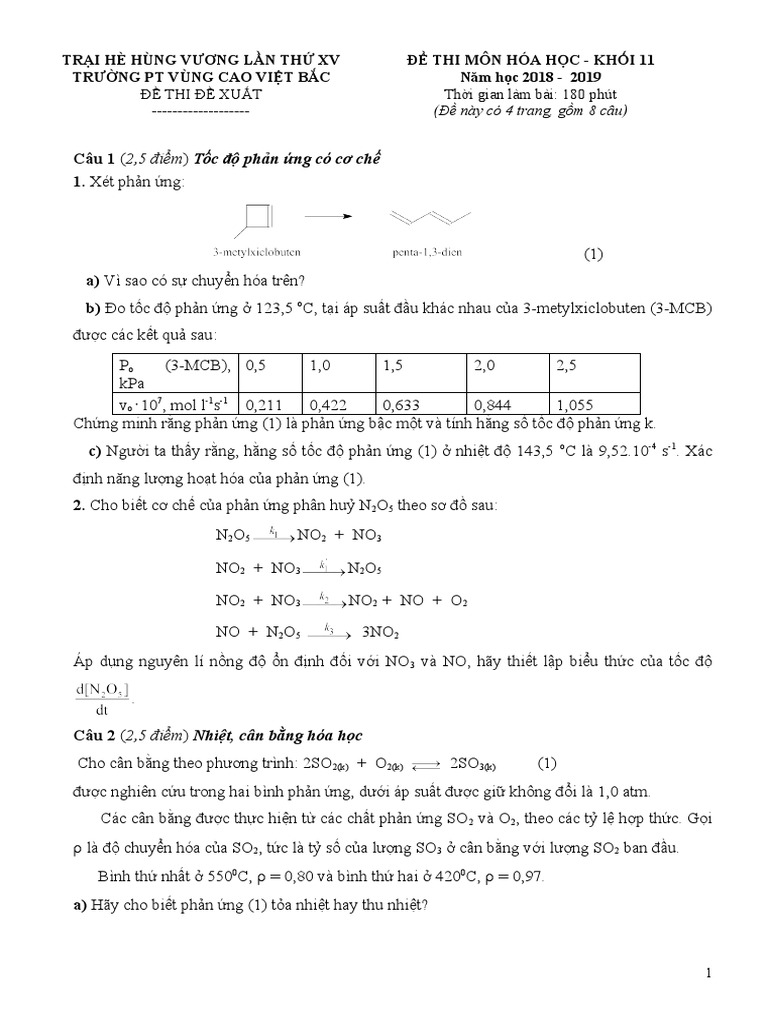 De de Xuat Hung Vuong Hoa 11-19 | PDF