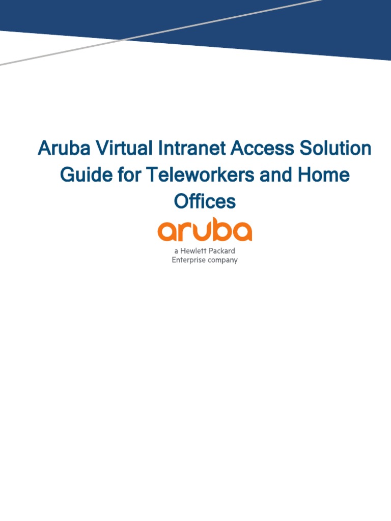 Via Remote Access Solution Guide | PDF | Virtual Private Network ...