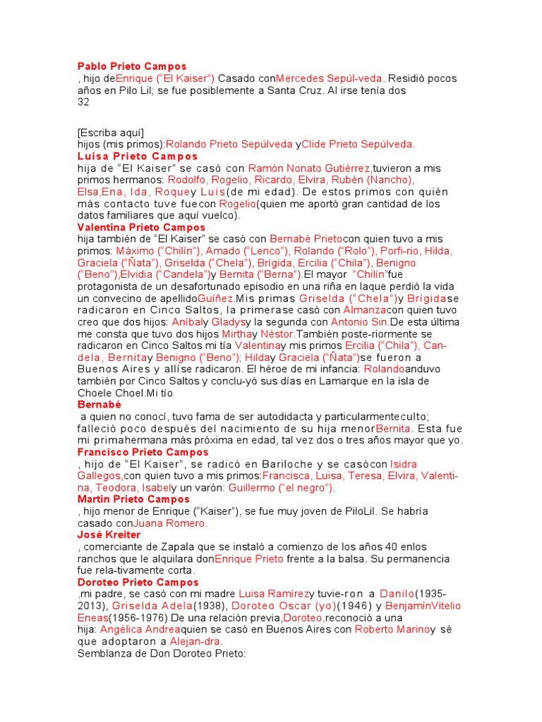 Pablo Prieto Campos | PDF