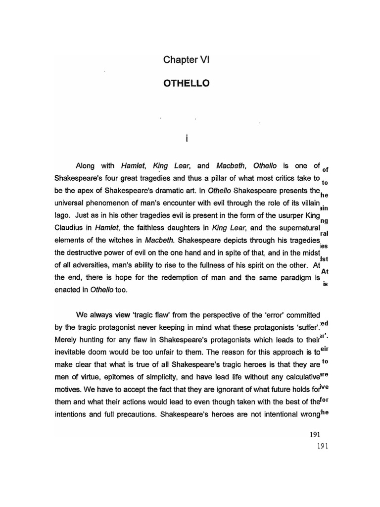 Othello | PDF | Othello | Desdemona