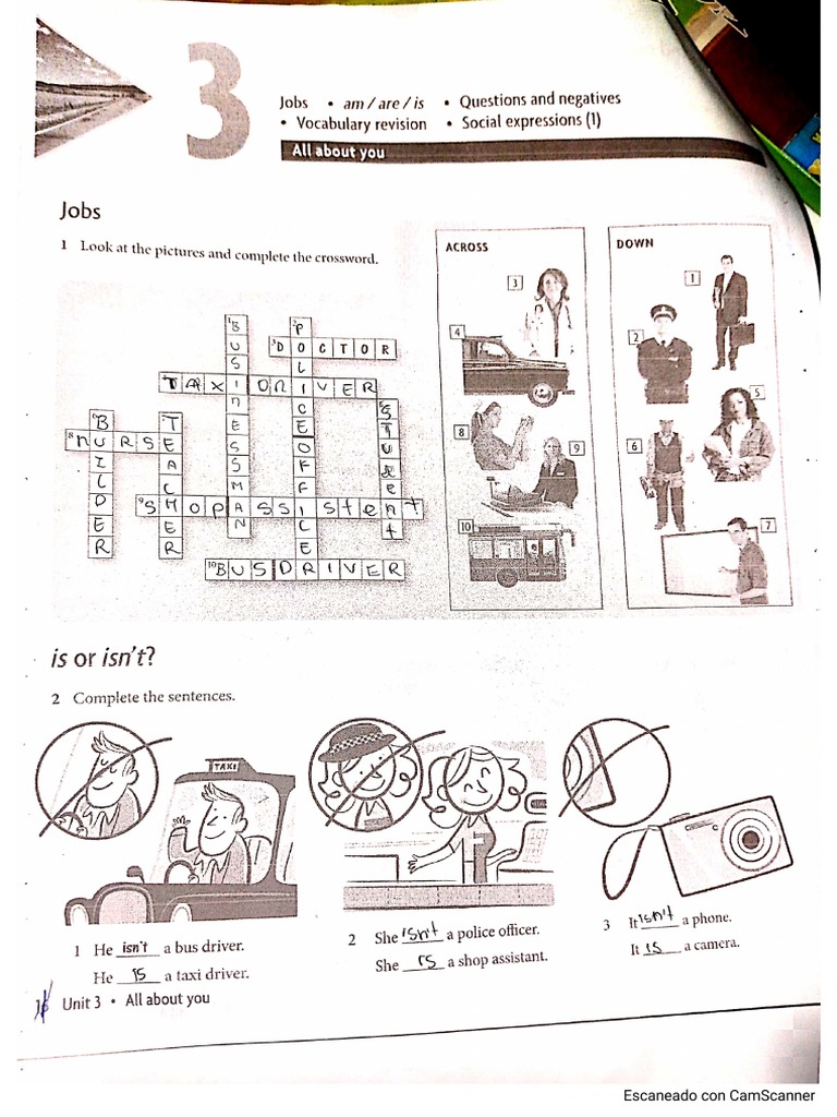 Maryori Larota - Basic1 Word Book (Pag 16,17,18) | PDF