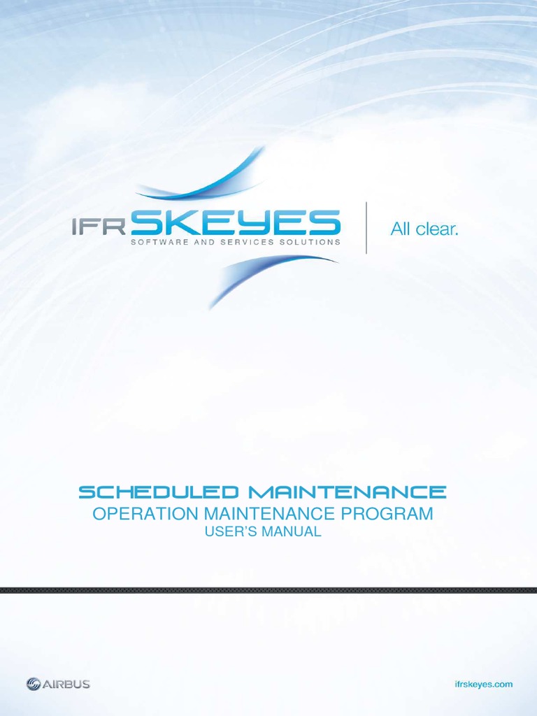 Operation Maintenance Program | PDF | Button (Computing) | Menu (Computing)