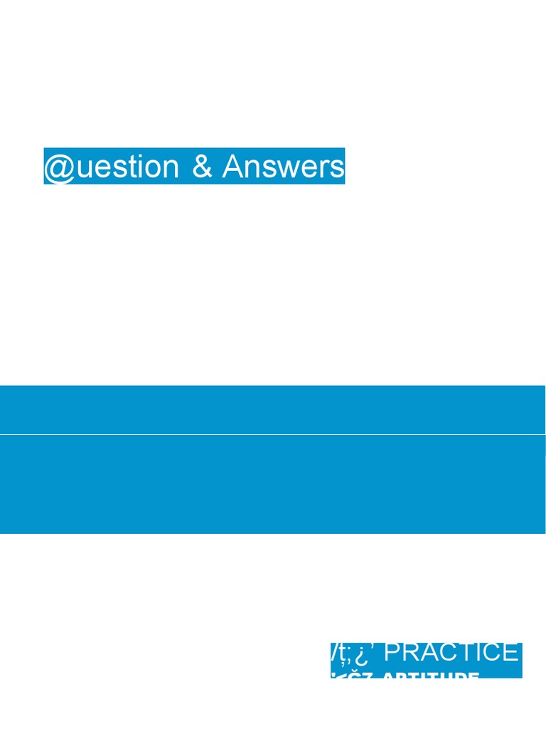 Situational Judgement Test Guide | PDF | Sales | Thought