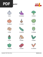 Nombres de Las Frutas en Espanol Imprimible | PDF