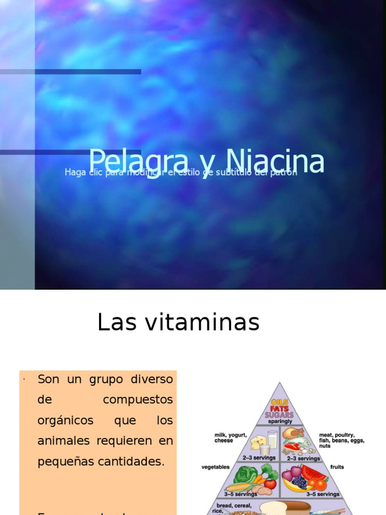 PELAGRA | PDF | Nutrición | Dieta y nutrición