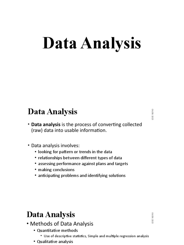 Data Analysis | PDF | Data Analysis | Scatter Plot