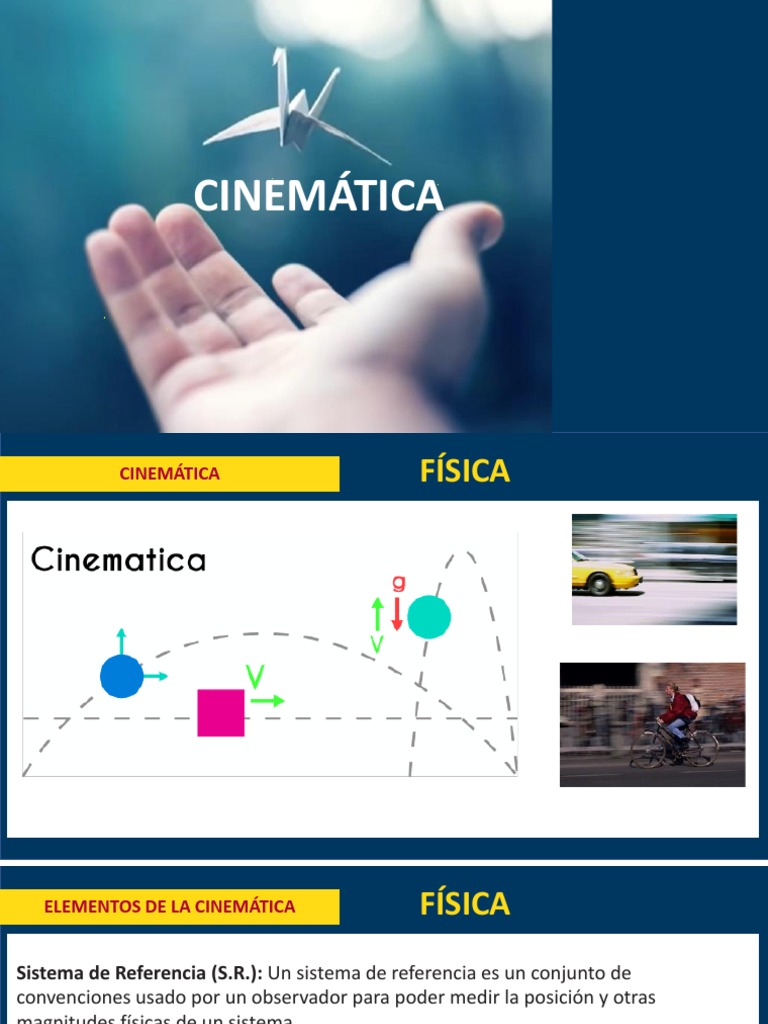 Tema 2 - Cinemática | PDF | Cinemática | Vector Euclidiano