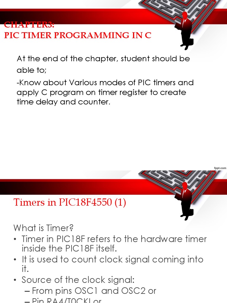 Chapter3 Pic Timer Programming In C Pdf Electronic Circuits Computing