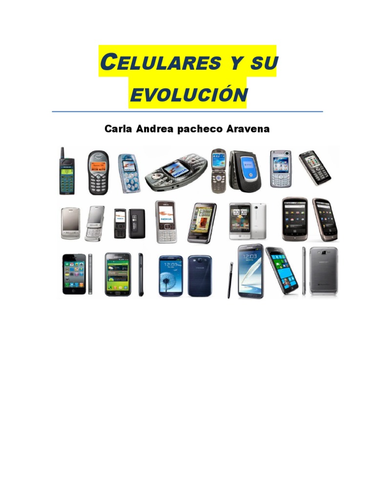 Evolucion Del Celular | PDF