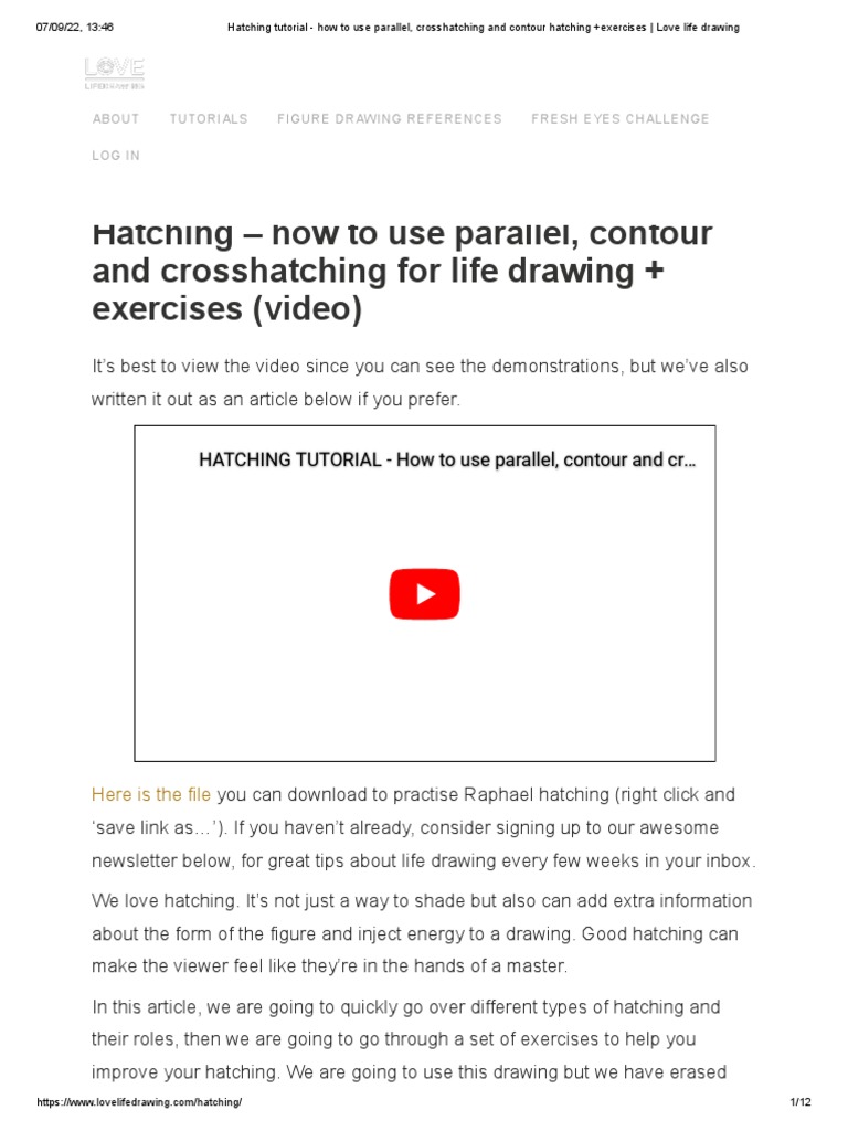 Hatching Tutorial | PDF