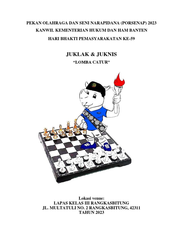 JUKLAK JUKNIS LOMBA CATUR Fix | PDF