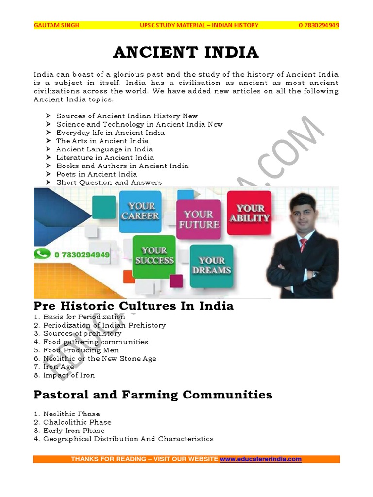 Ancient History | PDF | Vedas | Ashoka