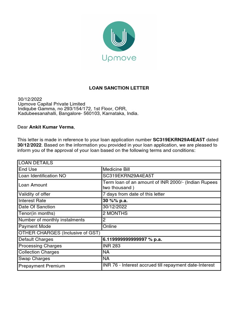 Key Fact Statement | PDF