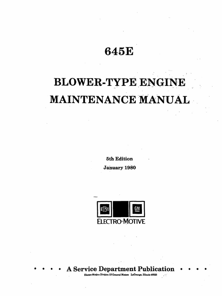 645e Blower | PDF | Internal Combustion Engine | Piston