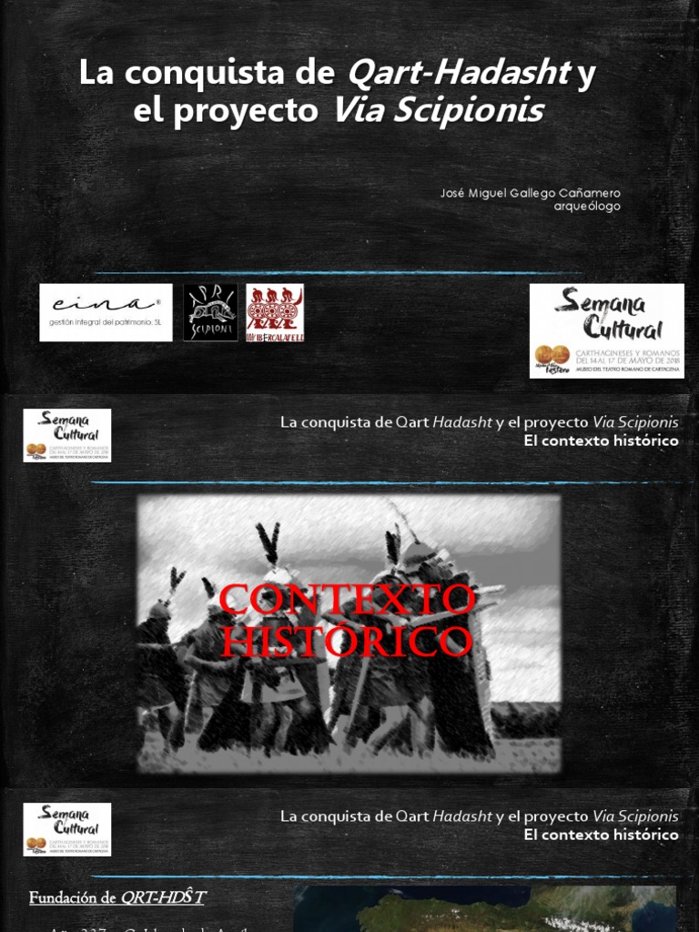 Publio Cornelio Escipión y La Conquista de Qart-Hadasht | PDF ...