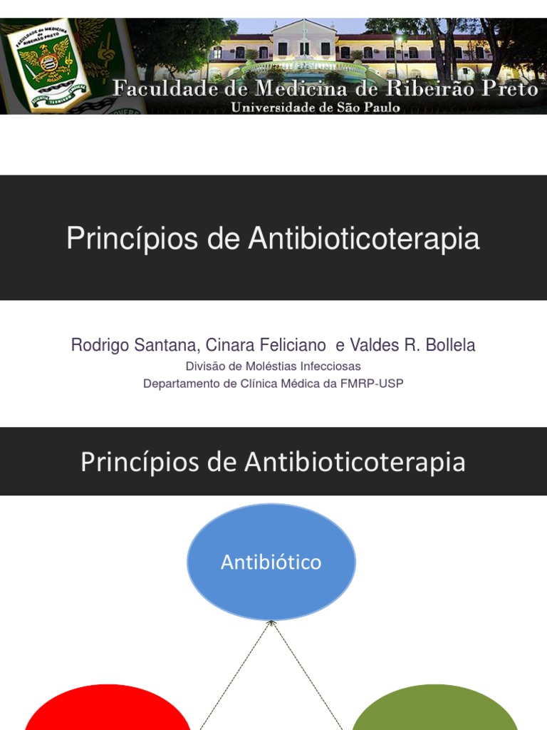 Princípios Antibioticoterapia | PDF | Infecção | Patógeno