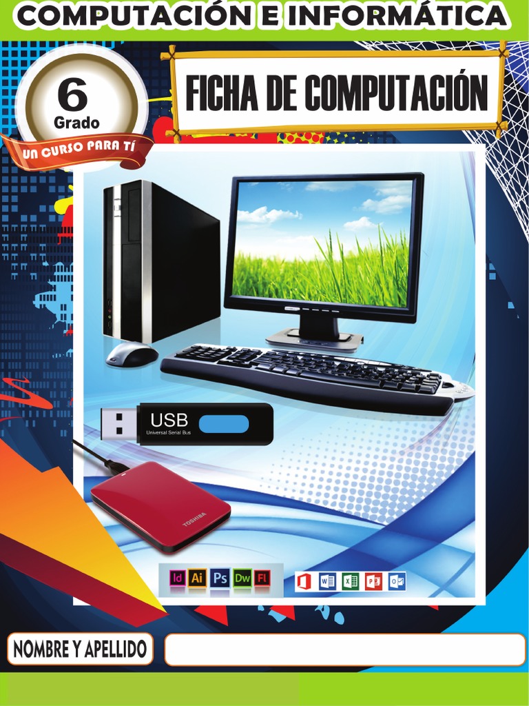 Ficha Computación - 6to Grado | Descargar gratis PDF | Scratch (lenguaje de programación)