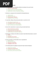 Psychiatric and Mental Health Nursing Answer Key | PDF | Anxiety ...
