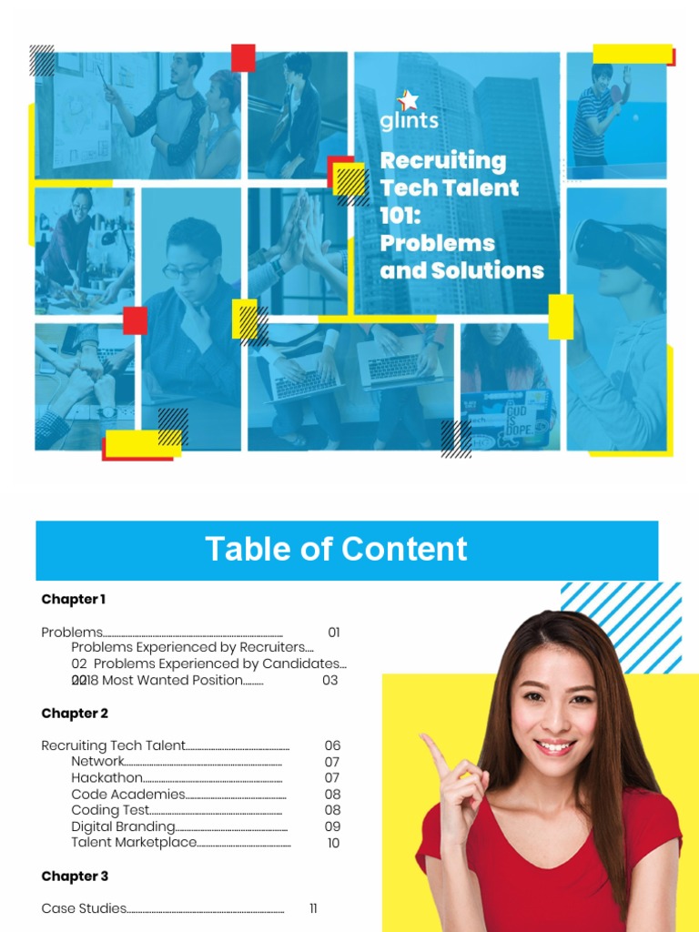 Recruiting Tech Talent 101 Problems and Solutions 2 | PDF | Recruitment | Mobile App