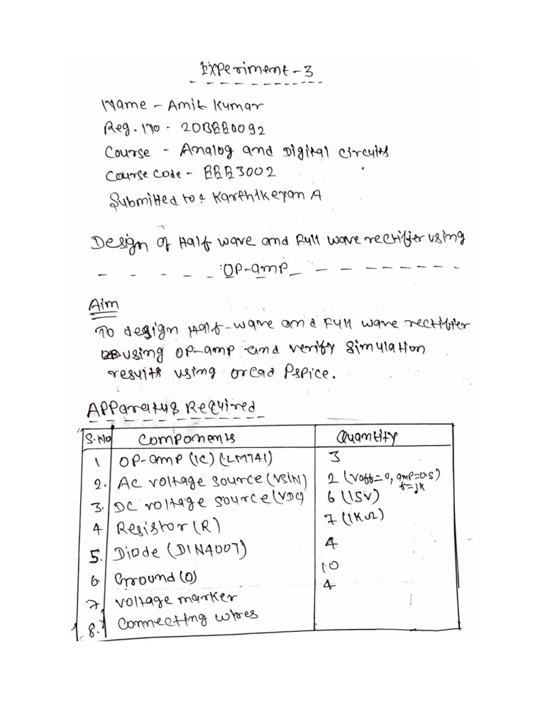 Rectifier Simulation Guide | PDF
