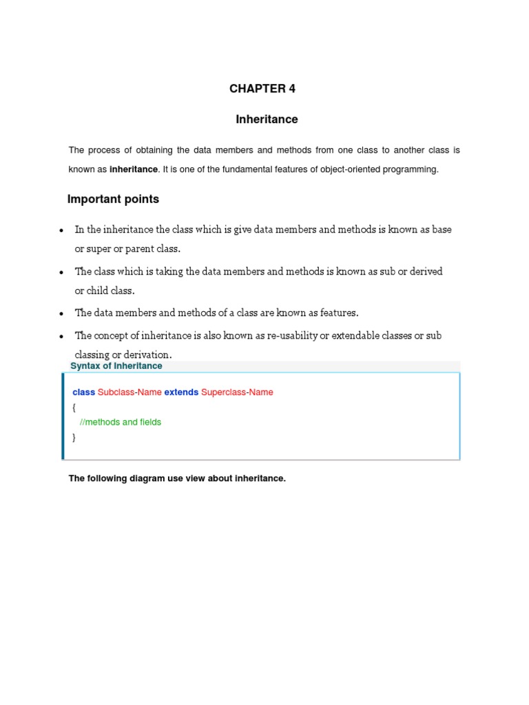Oops Chapter 4 | PDF | Method (Computer Programming) | Class (Computer Programming)