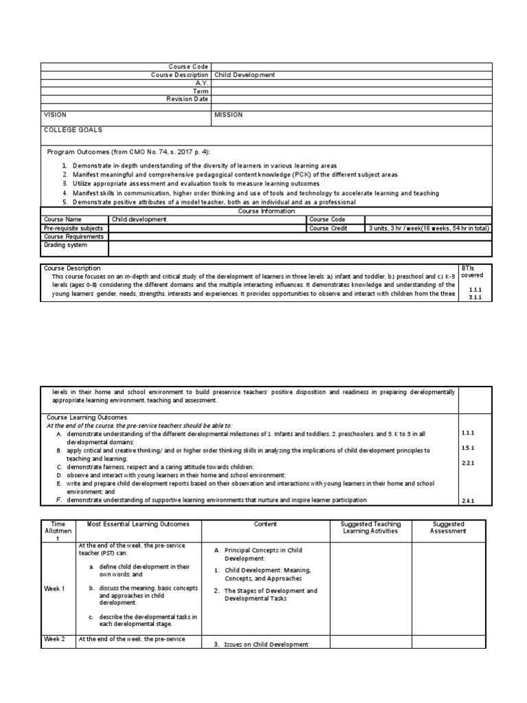 Child Development | PDF | Child Development | Learning