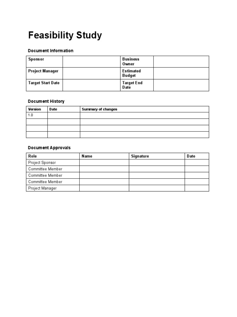 Feasibility Study | Download Free PDF | Feasibility Study | Cost–Benefit Analysis