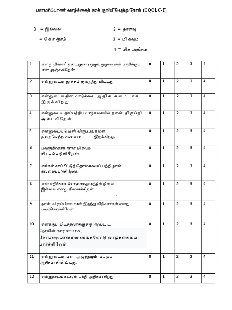 CQOLC-Tamil New | PDF