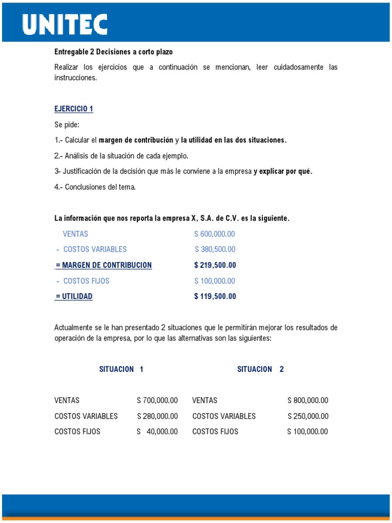 Entregable 2 Analisis de Costos | PDF