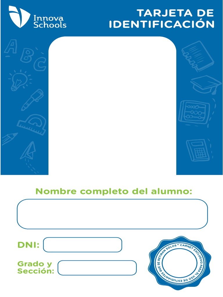 Carnet para Salida Innova School | PDF