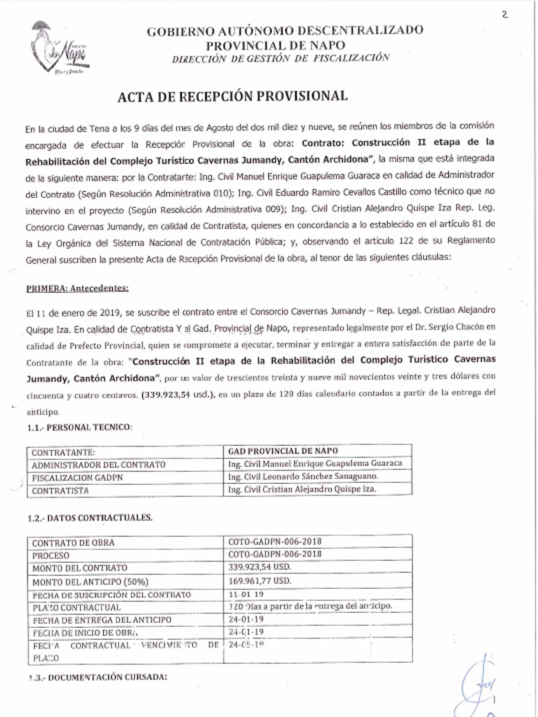 EXPERIENCIA GENERAL Y ESPECIFICA | PDF