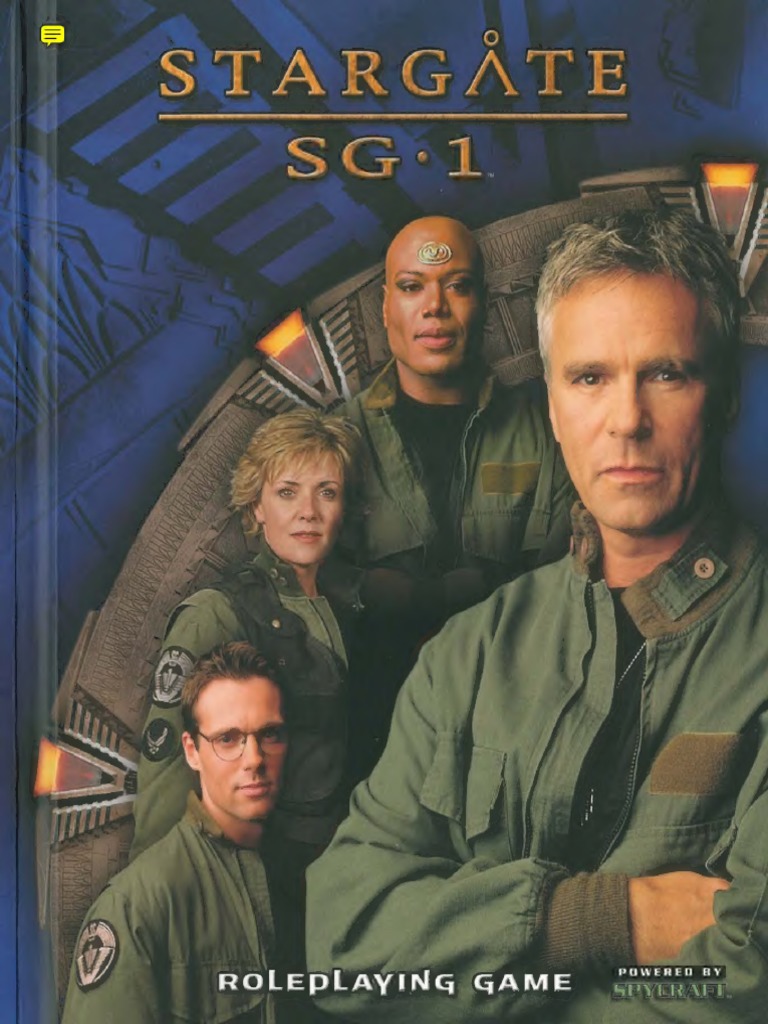 Stargate SG 1 RPG Core Rule Book - Text | PDF | Mythology Of Stargate ...