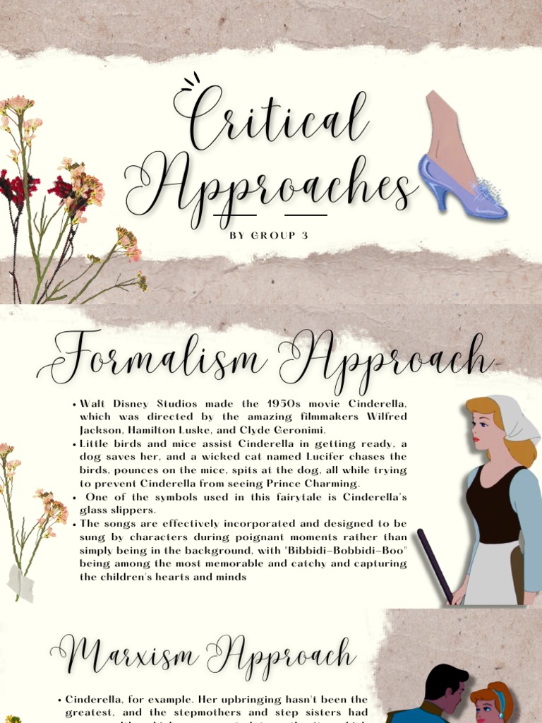 Group 3 - Critical Approaches Film Analysis Cinderella | PDF | Cinderella