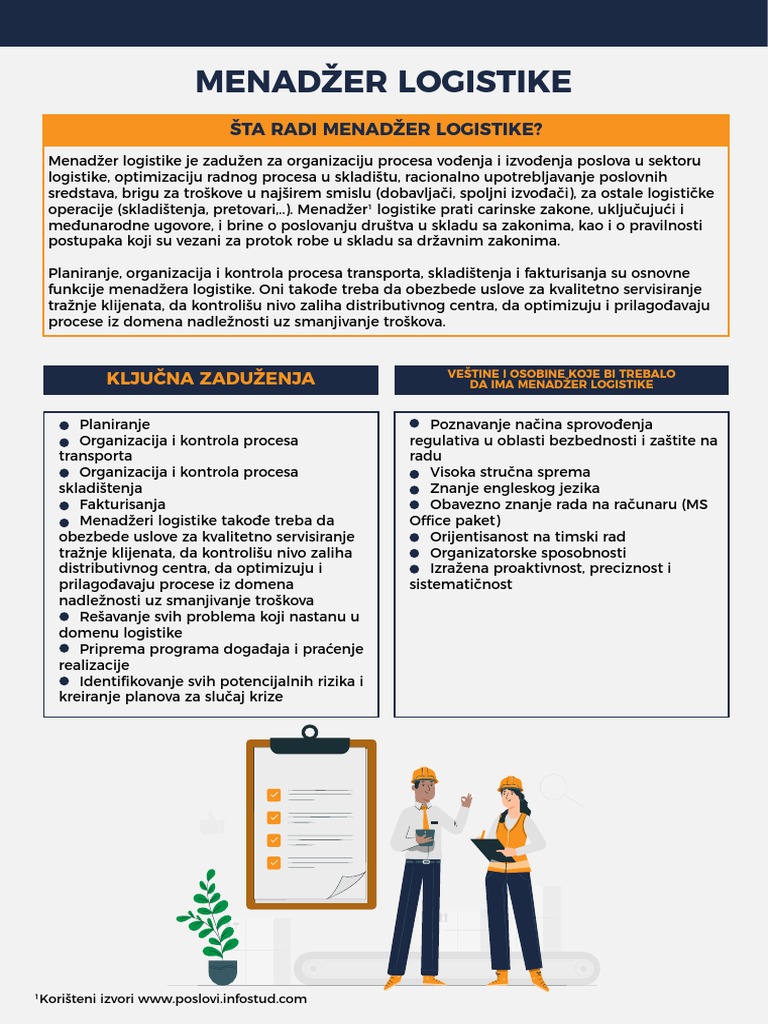 Menadzer Logistike | PDF