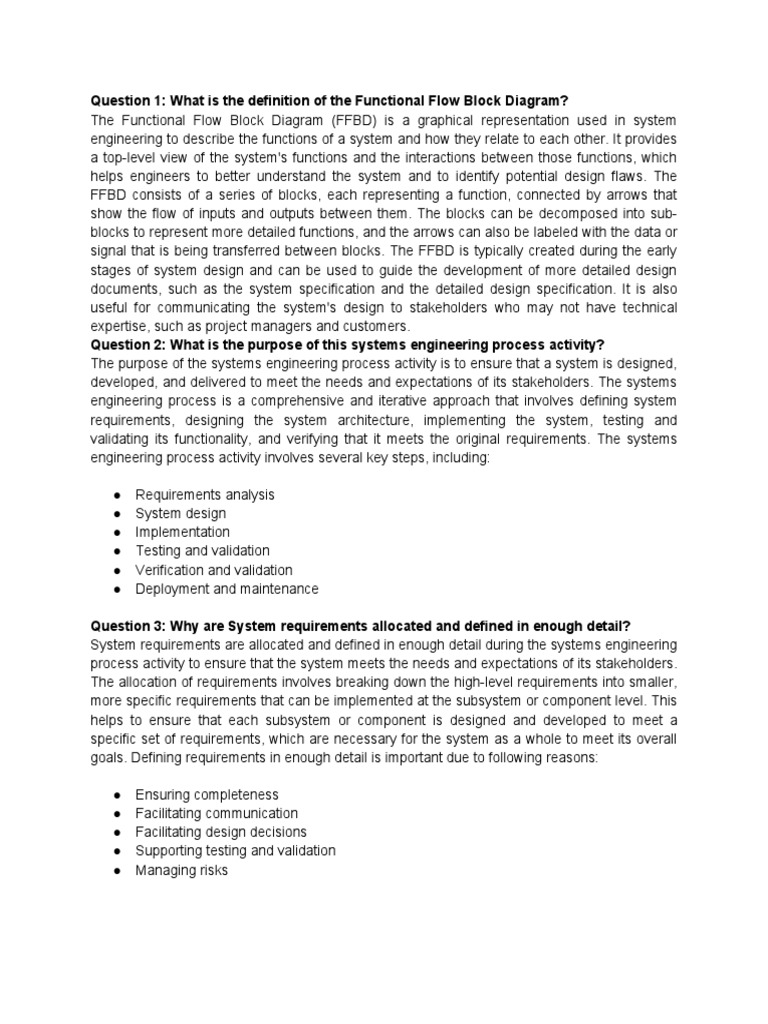 System Engineering | Download Free PDF | Systems Engineering | Engineering Design Process