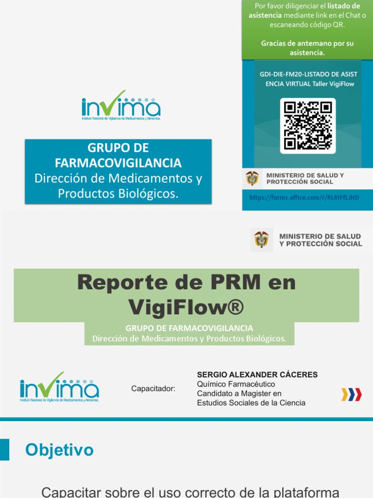 Taller VigiFlow 23 de Marzo de 2023 | PDF | Farmacéutico ...
