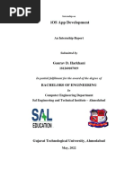 Internship Report Gtu | PDF | Html | Hyperlink