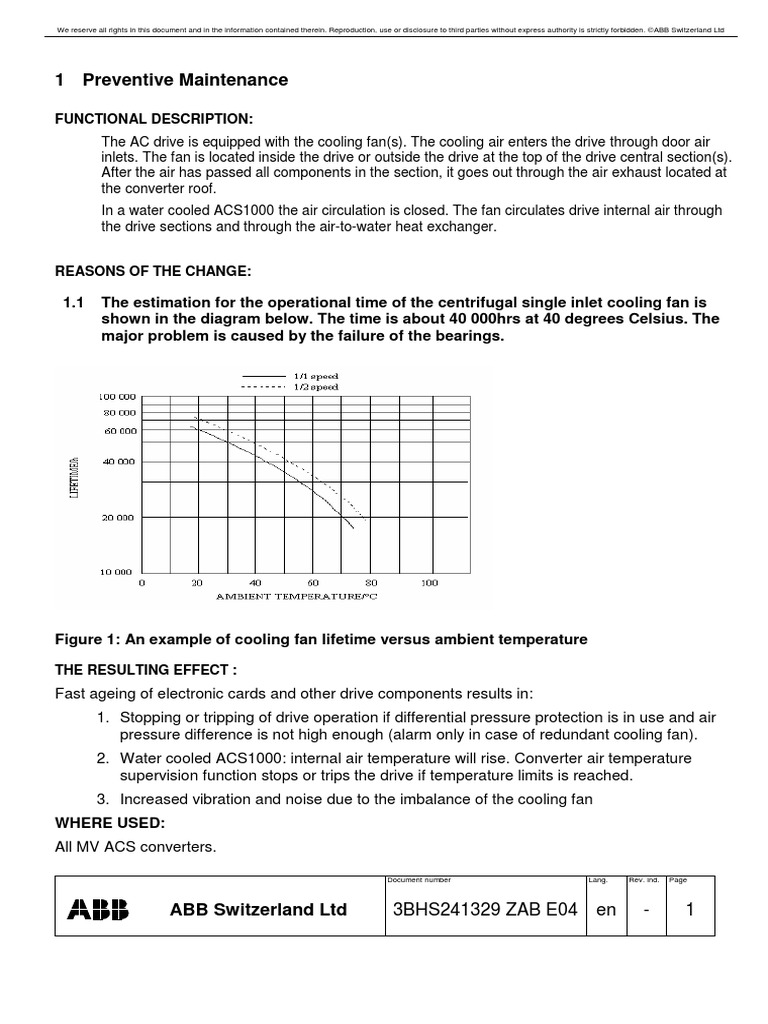 Maintenance Notes - CoolingFan | PDF