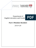 BS English Course Outline - Punjab University | PDF | English Studies ...
