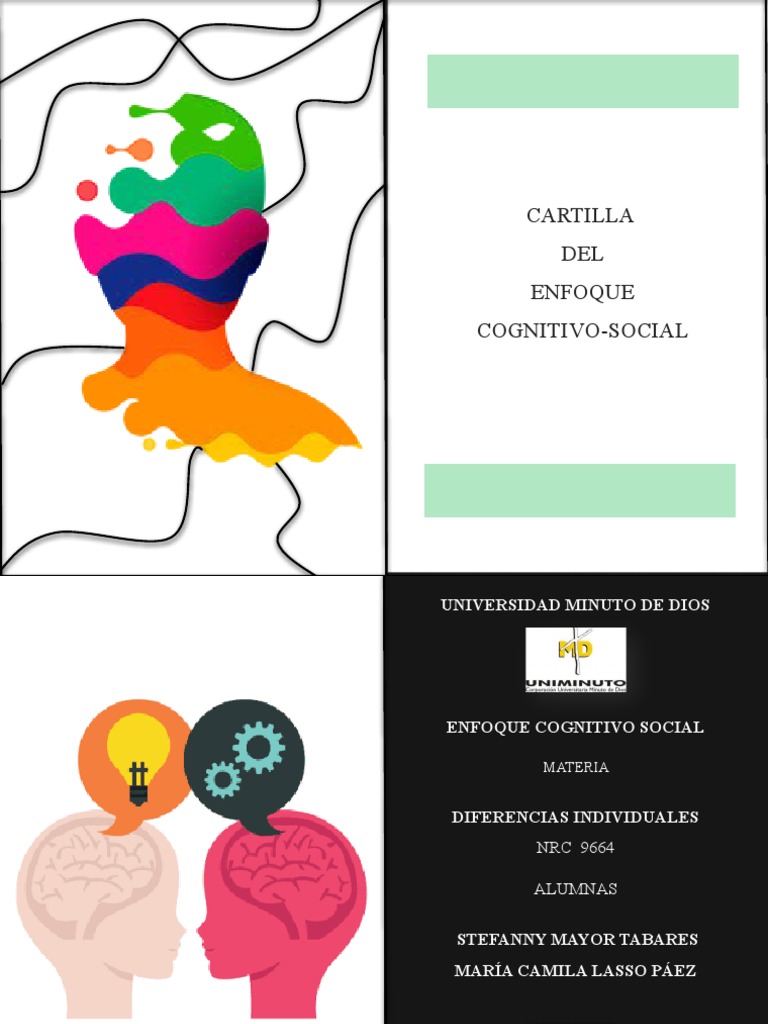 CARTILLA Enfoque Cognitivo Social | PDF | Autoeficacia | Aprendizaje