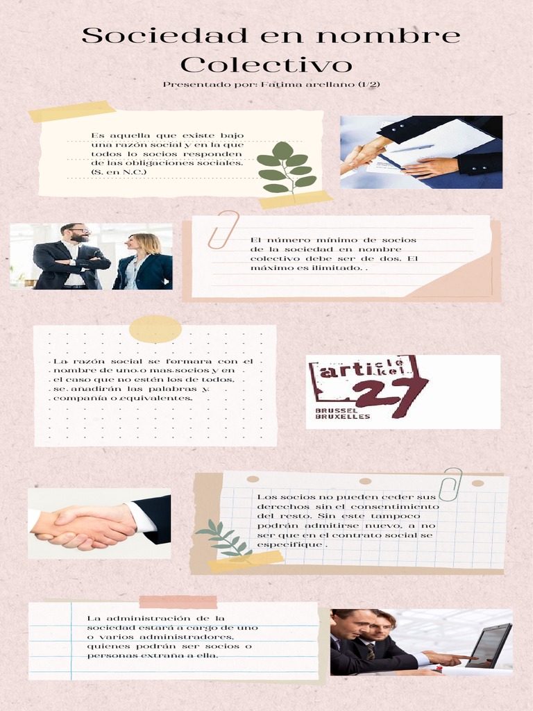 Sociedad en Nombre Colectivo | PDF